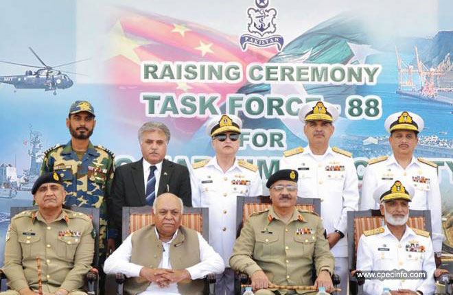 Pakistan Navy launches "Task Force-88" to protect CPEC - Global Village ...