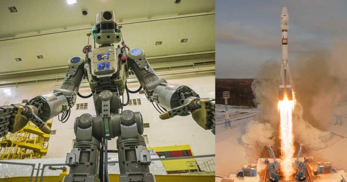 Russian humanoid robot "captured" at ISS - Global Village Space