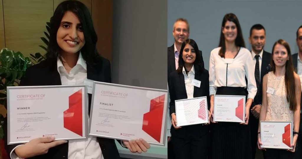 Pakistan’s Misbah Hamid won Female Engineers MOL Program 2019