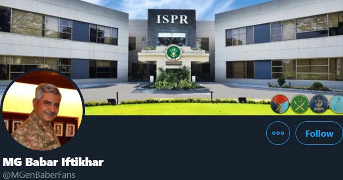 Thousands of fake Twitter accounts of new DG ISPR emerged within Hours ...