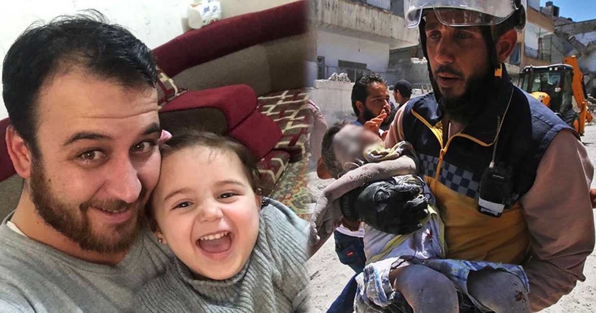 'Laugh When Bomb is Being Dropped' says Syrian Father to Daughter