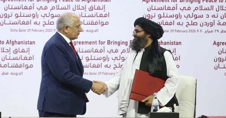 Who Is Sabotaging Afghan Peace Agreement Global Village Space