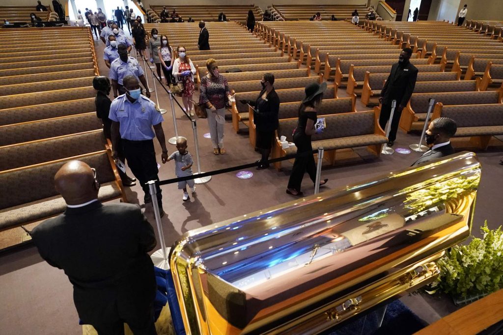 George Floyd memorial and burial takes place in Houston - Global ...