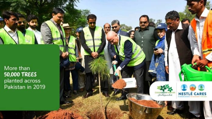 Nestlé Pakistan commences tree plantation in Capital - Global Village Space