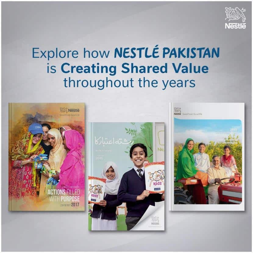 Nestlé Pakistan's report Creating Shared Value: Nestlé trains 220,000 ...