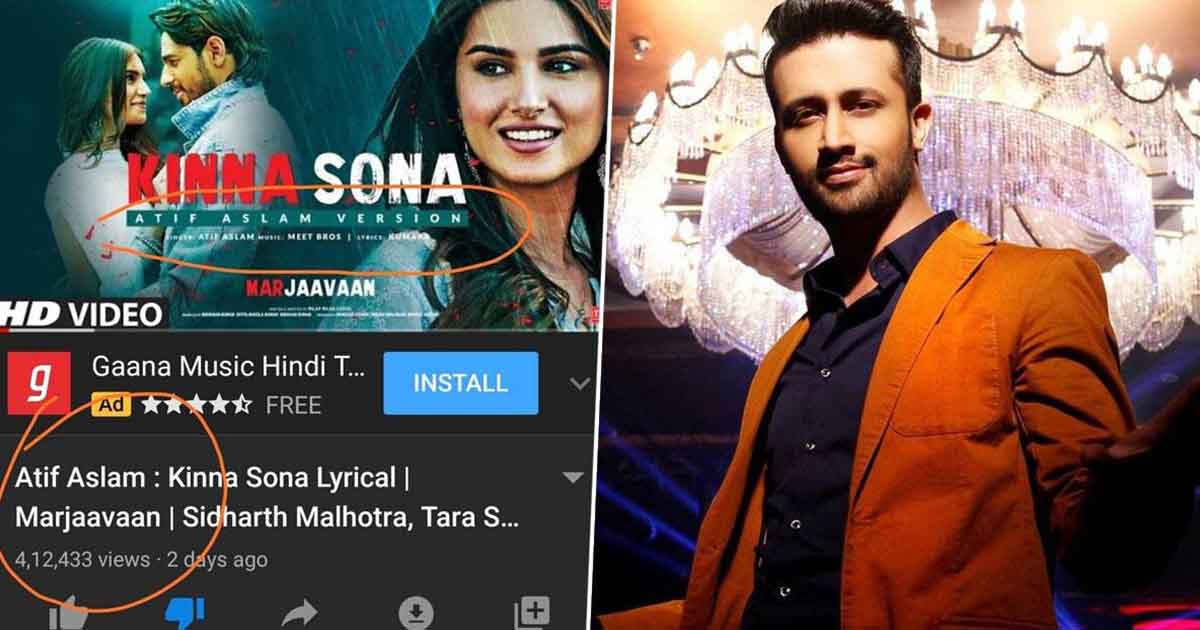 T-Series removes Atif Aslam's song from Marjaavan after backlash