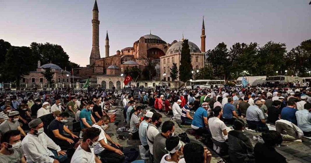 Juma Prayers at Hagia Sophia after 86 years! - Global Village Space