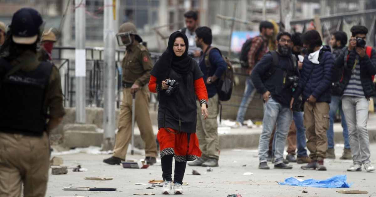 Kashmiri photojournalist Masrat Zahra wins Mackler prize