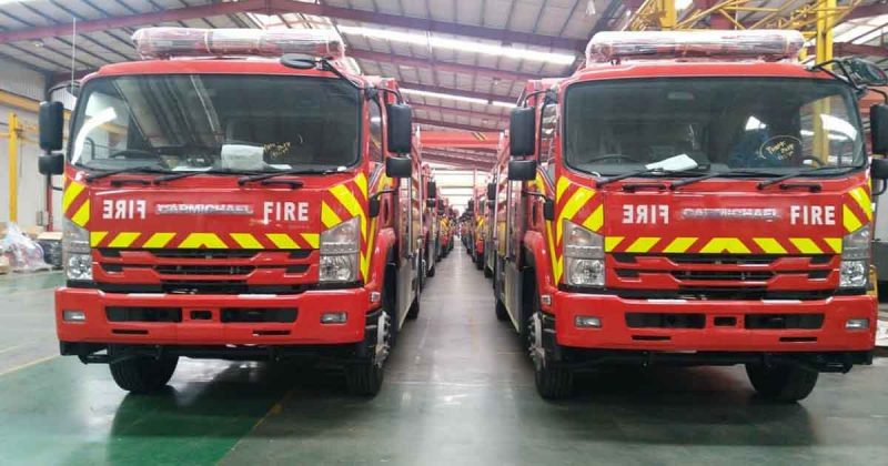 52 Chinese Fire-fighting vehicles to Pakistan to enhance rescue services