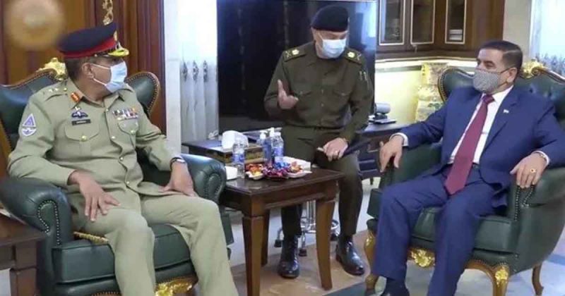 General Nadeem Raza calls on Iraqi defence minister, military leadership