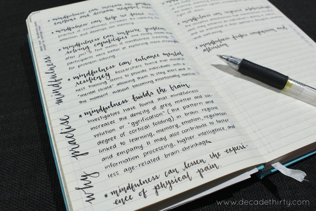 How journaling can improve your well being - Global Village Space