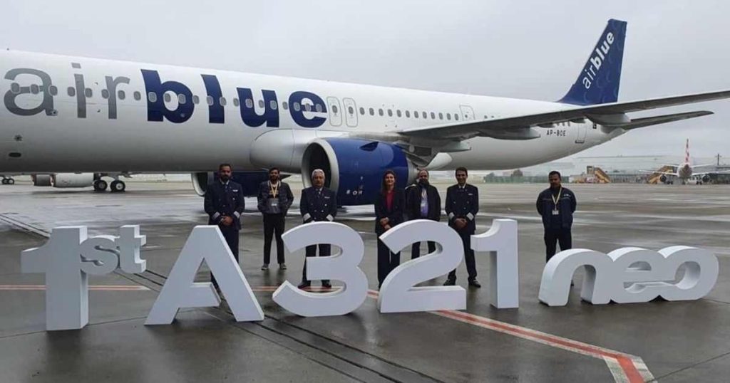 Upgrade for Pakistan as Airblue receives its first A321neo - Global ...