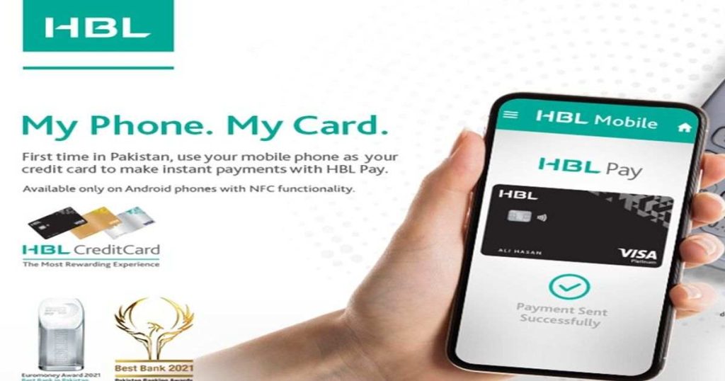 HBL becomes first bank to launch credit card transactions via mobile ...