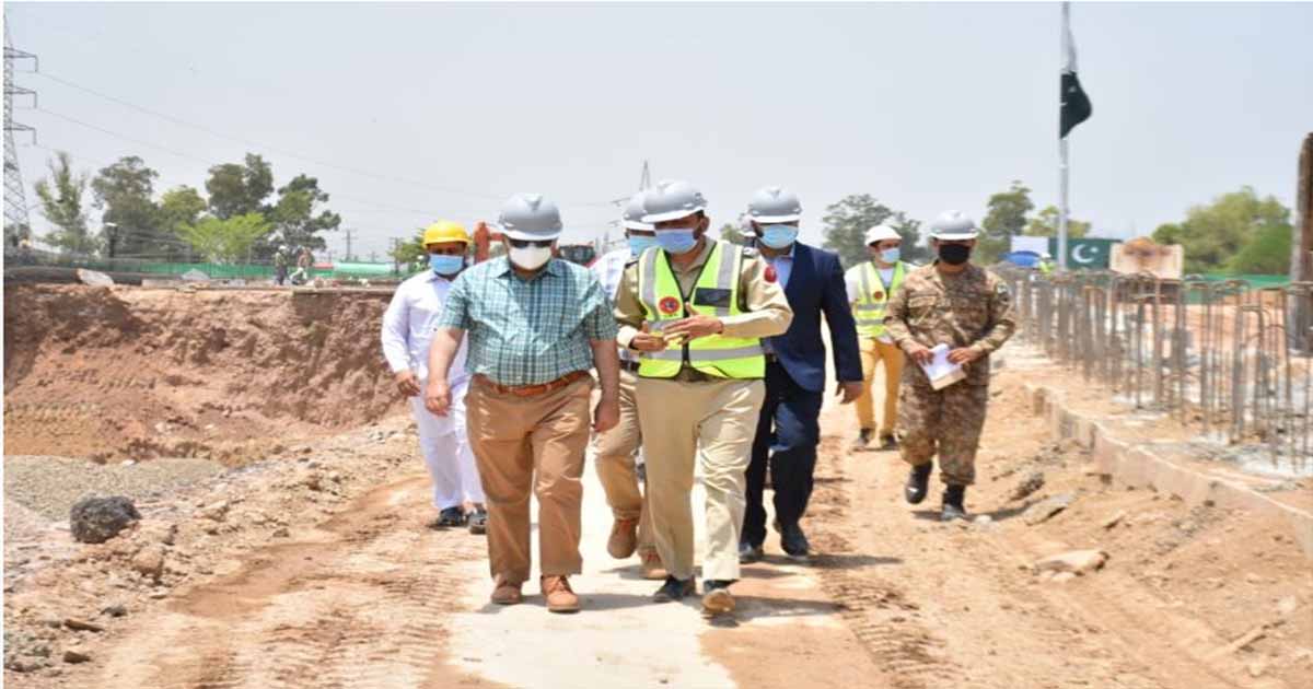 Work on remodeling of Ammar Chowk by FWO in full swing