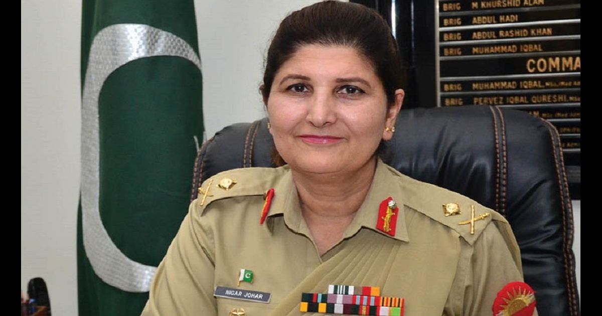 Pakistan's Lt. Gen Nigar Johar hailed as 'role model' in USA