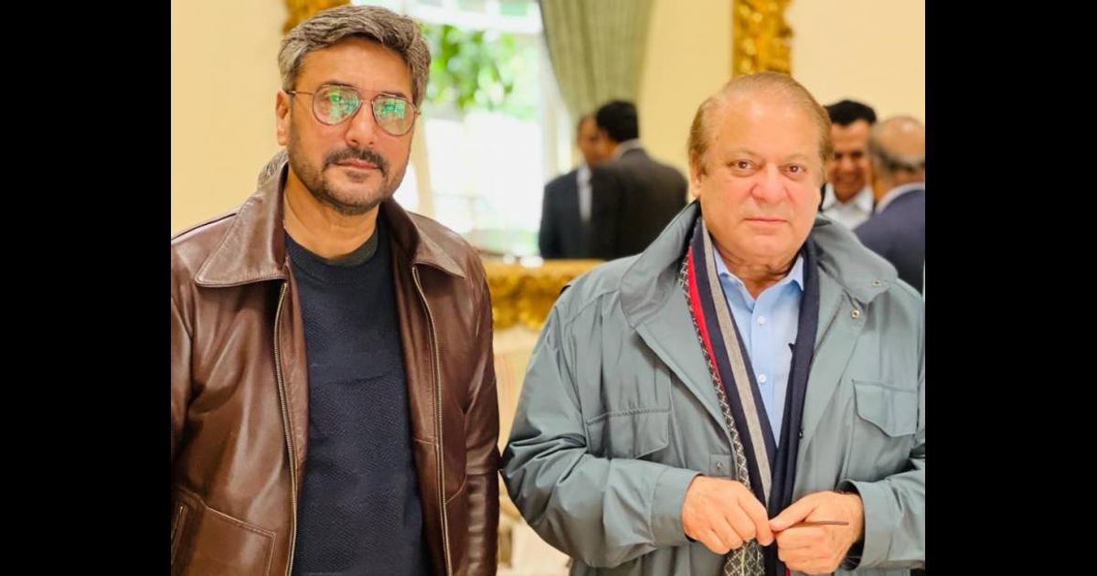 Adnan Siddiqui receives flak for meeting Nawaz Sharif in UK