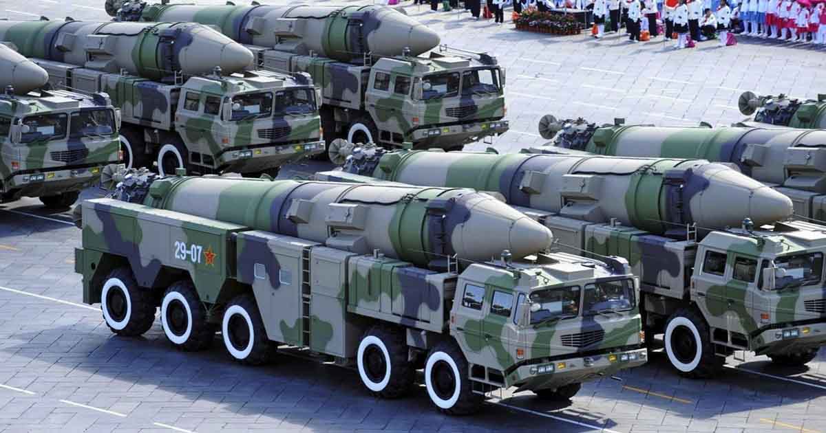 China to test hypersonic DF-17 missiles in Taiwan blockade drill