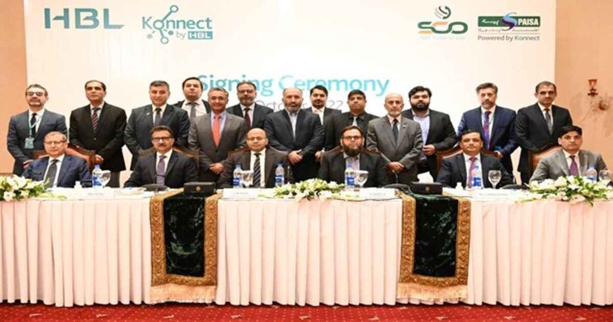 HBL and SCO sign interoperable mobile financial services agreement ...