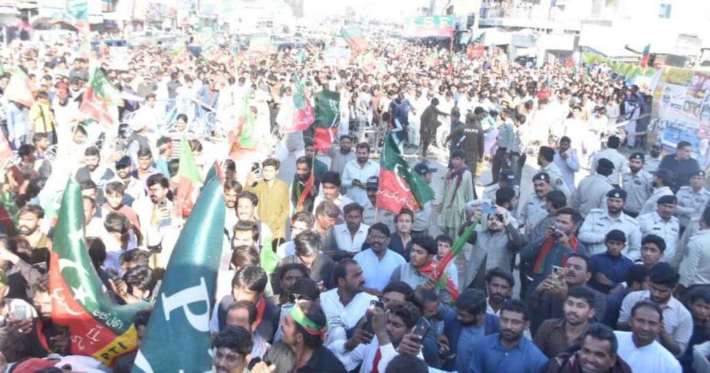 Final stage of PTI long march arrives - Global Village Space