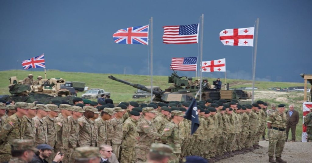 US and UK military forces joint exercises begins in Europe