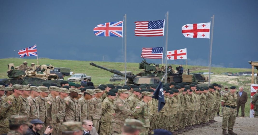 US and UK military forces joint exercises begins in Europe