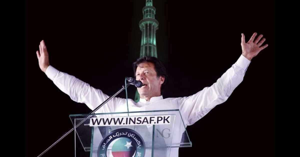 Imran Khan claims power show at Minar-e-Pakistan will break all records ...