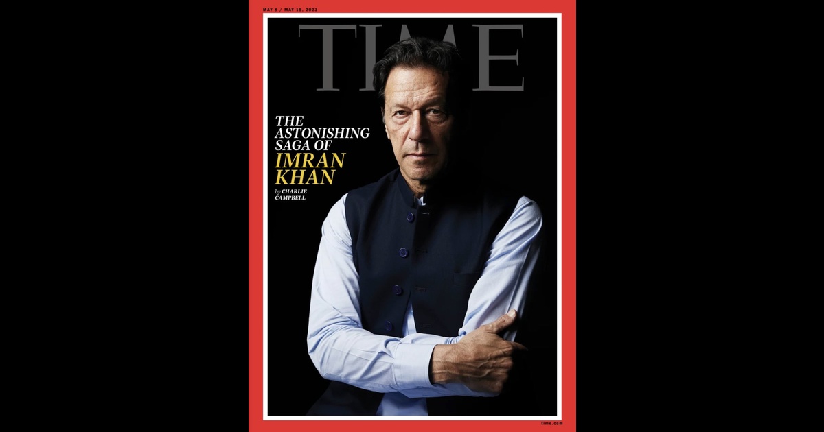 Imran Khan graces the cover of Time Magazine - Global Village Space