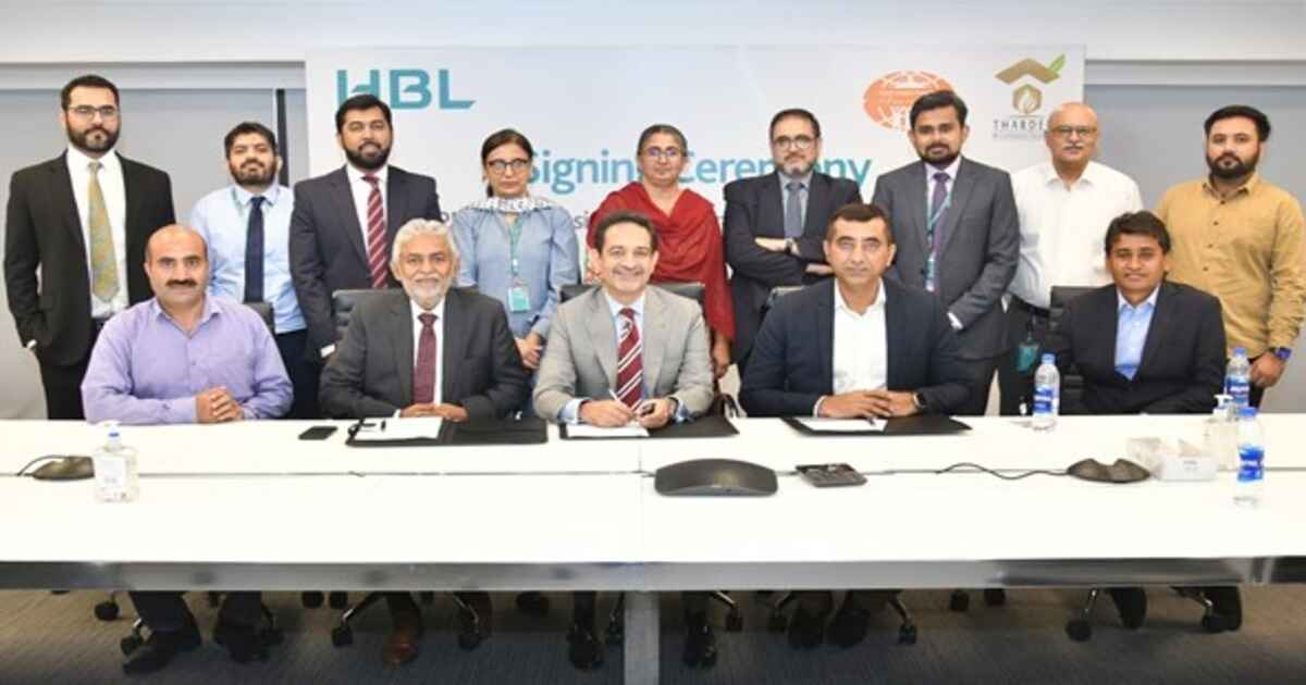 HBL signs agreement for Prime Minister’s Youth Business and Agriculture ...