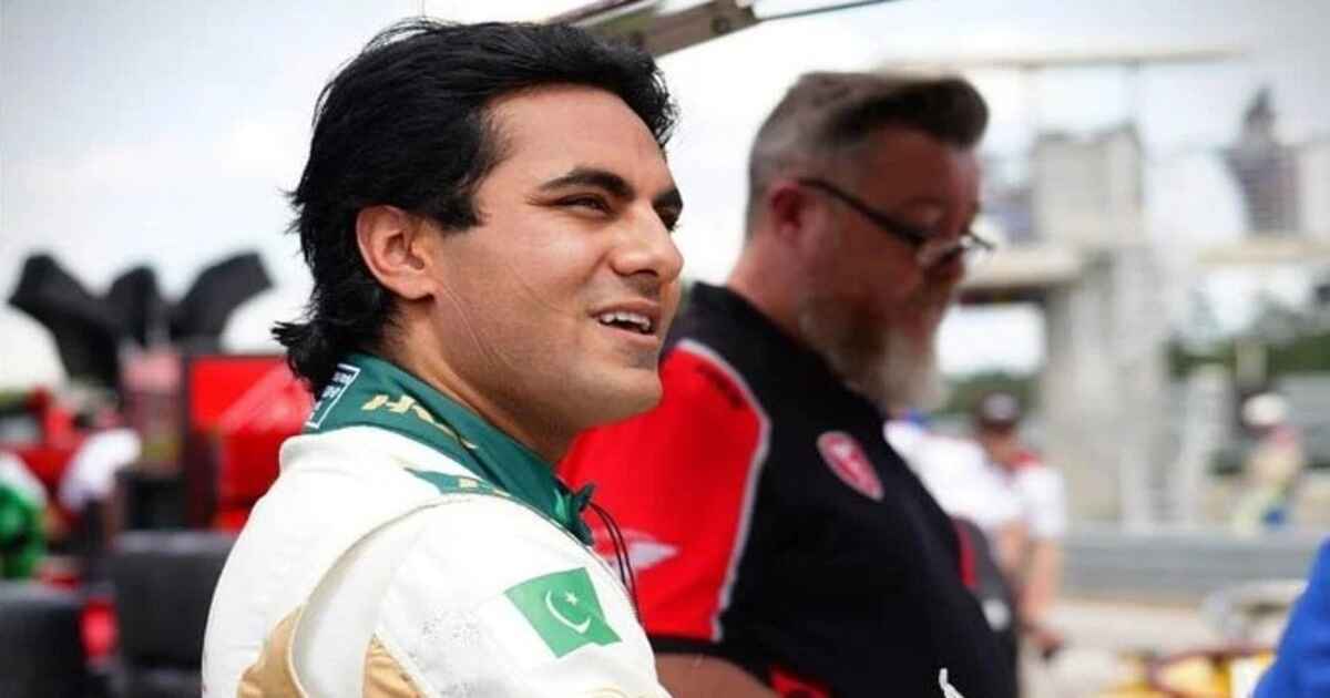 Enaam Ahmed makes history as first Pakistani driver to finish top 5 in ...