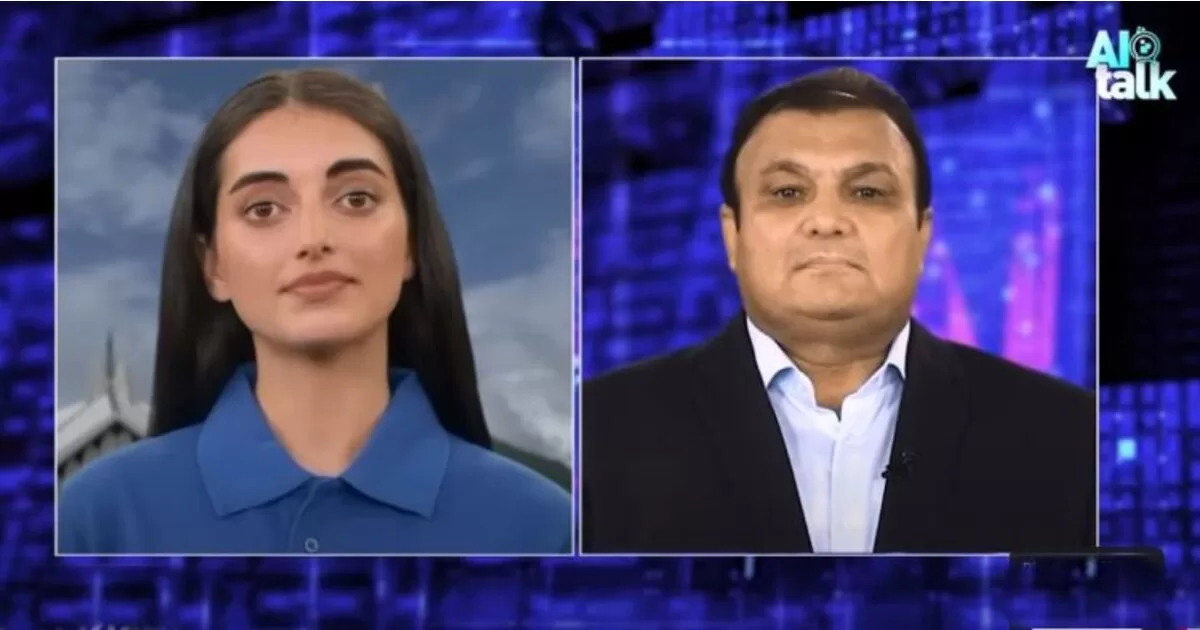 Pakistan introduces first AI TV talk show launched