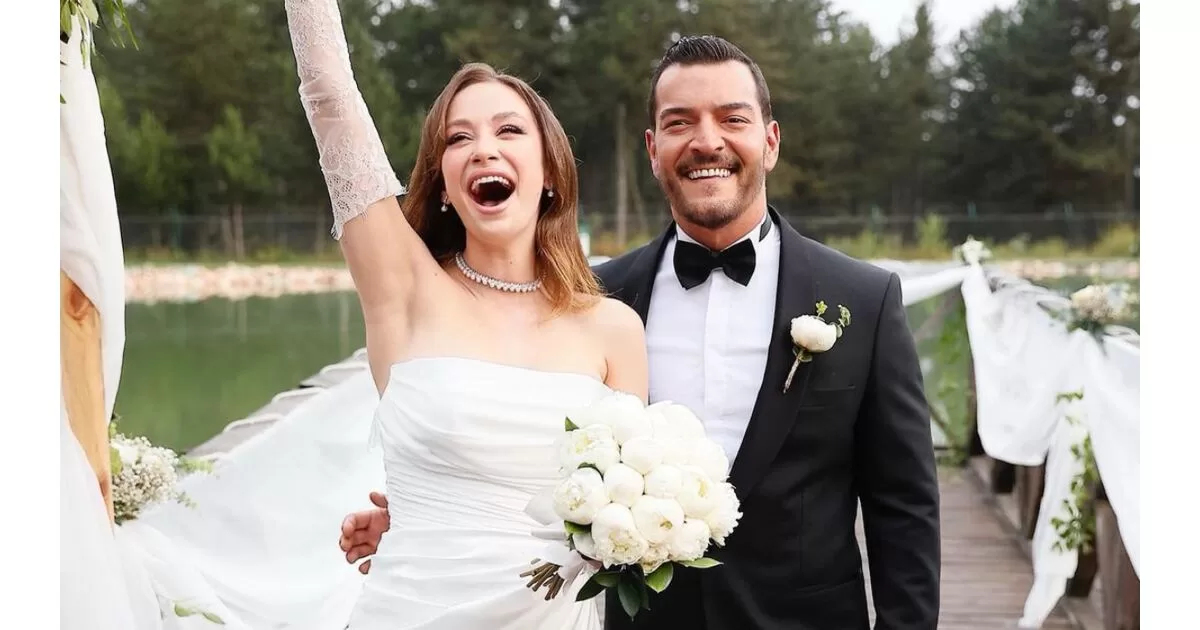 Kurulus Osman's Buse Arslan, Cagri Sensoy ties the knot