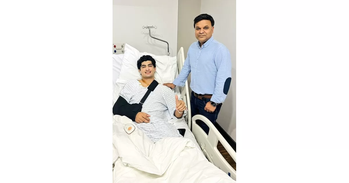 Naseem Shah undergoes successful shoulder surgery