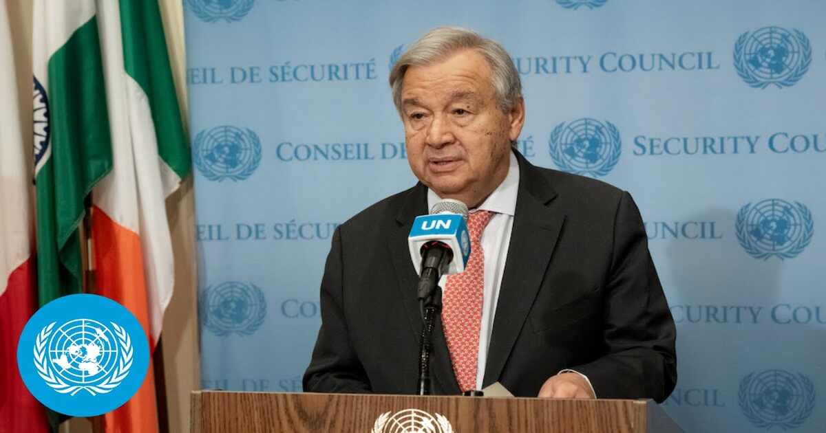 United Nations Secretary-General made an urgent plea for essential ...