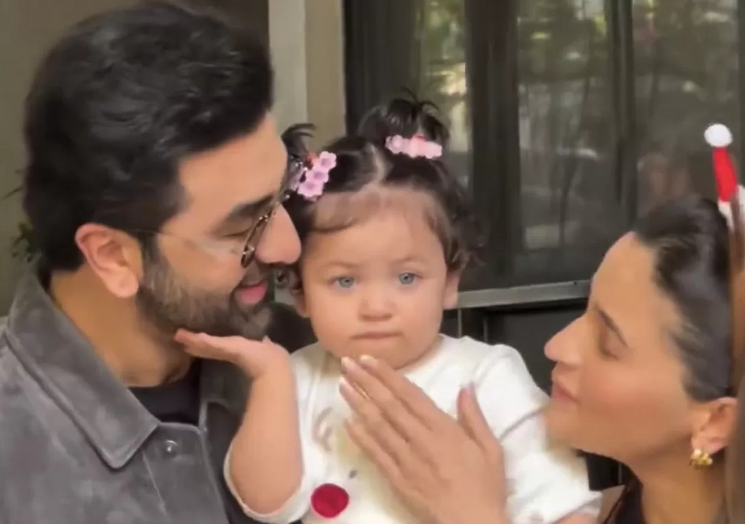 Ranbir Kapoor and Alia Bhatt Introduce Daughter Raha at Christmas Lunch ...