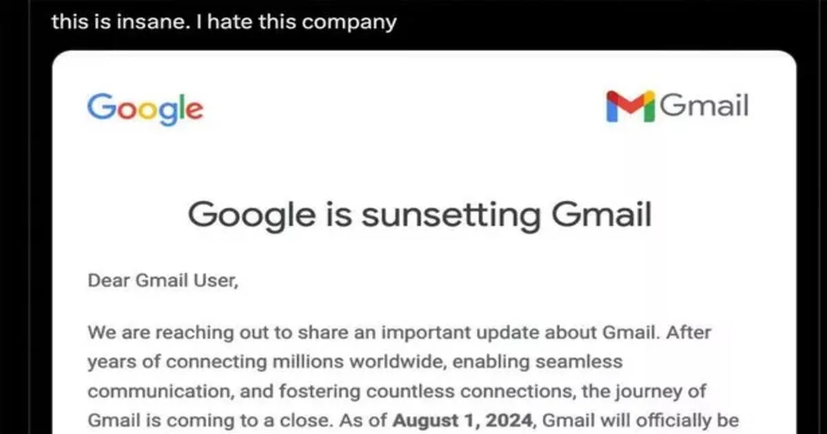 Google responds to the Gmail shutdown scare - Global Village Space