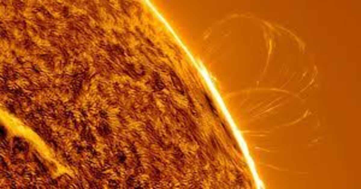 Astronomer captures mesmerizing Sun loops post-explosion - Global ...