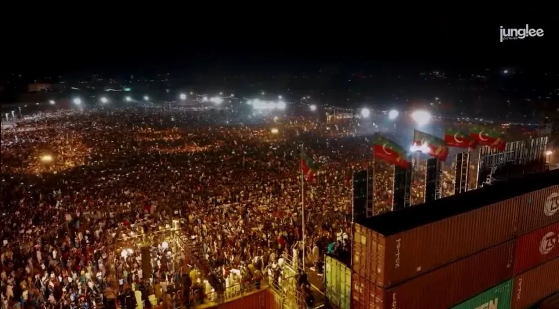 PTI Jalsa featured in an upcoming Indian movie - Global Village Space