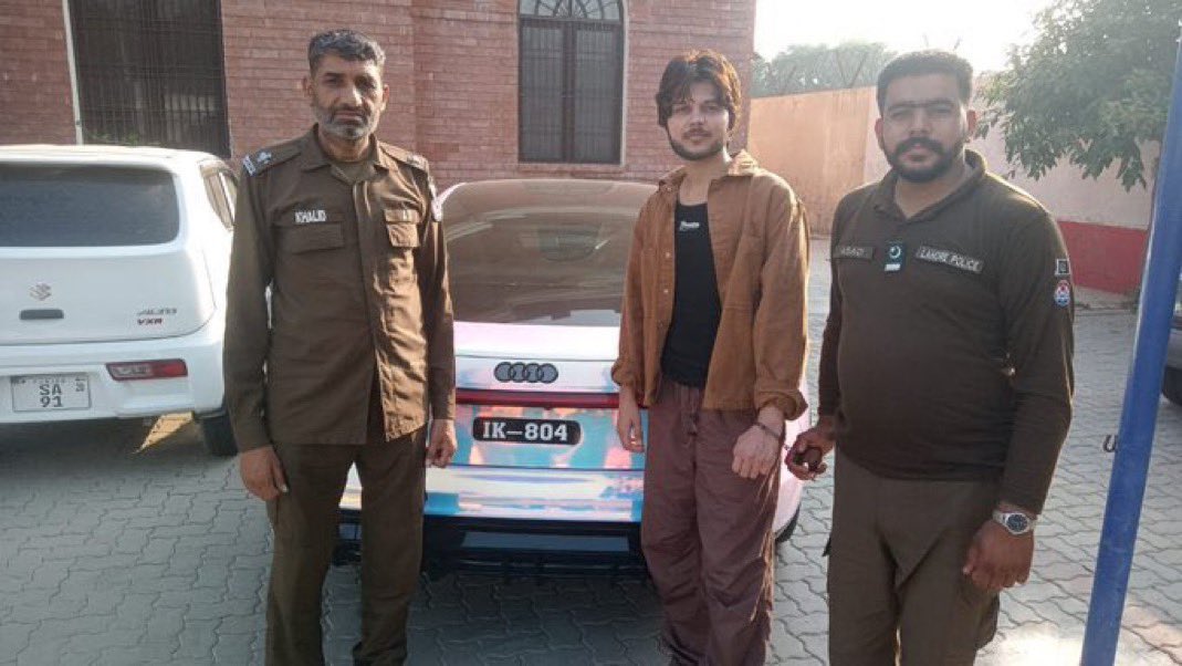 TikToker Nadeem Naniwala released in 'IK-804' number plate case