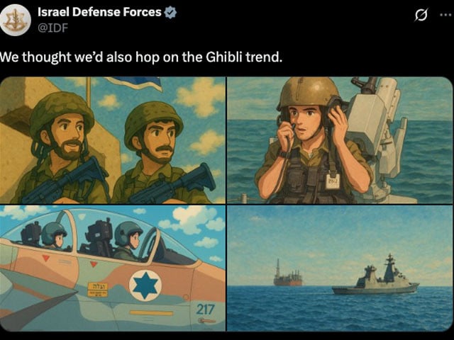 IDF Sparks Backlash with AI-Generated Ghibli-Style Images Amid Gaza ...