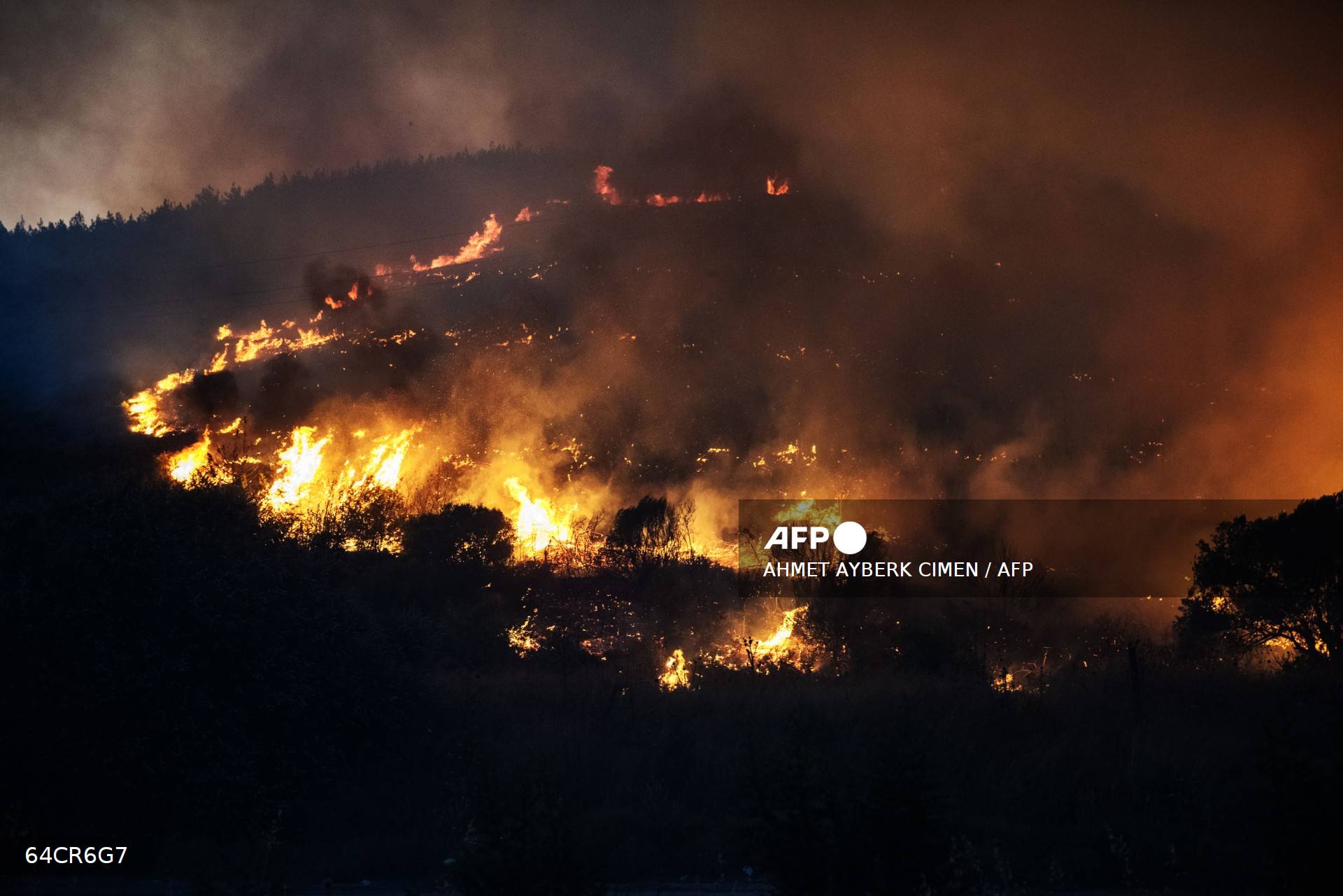 High winds fuel wildfires near Turkish resort of Izmir - Global Village ...